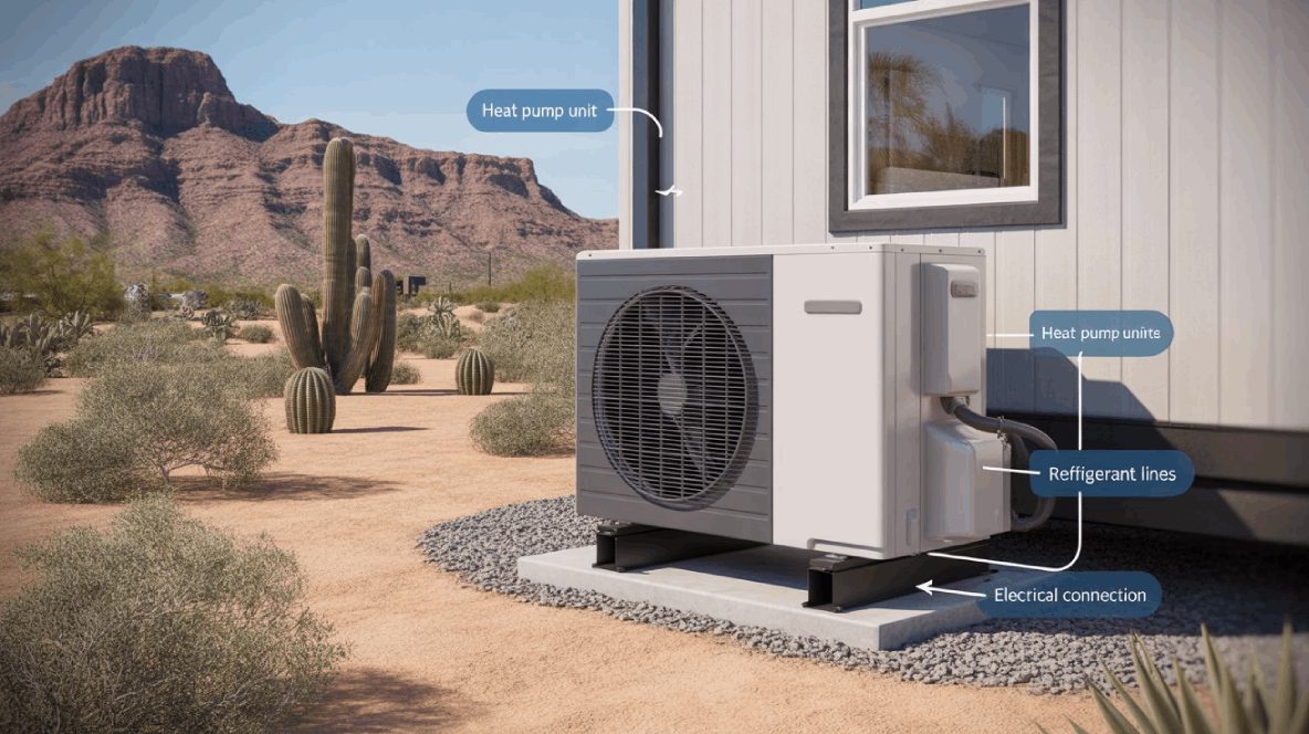 Heat Pump Systems for Manufactured Homes in Mesa, AZ